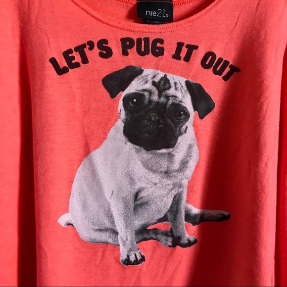 Rue21 | Tops | Pug Crop Top | Poshmark